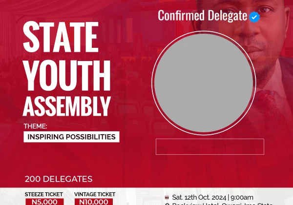Bencode JPI IMO STATE YOUTH ASSEMBLY